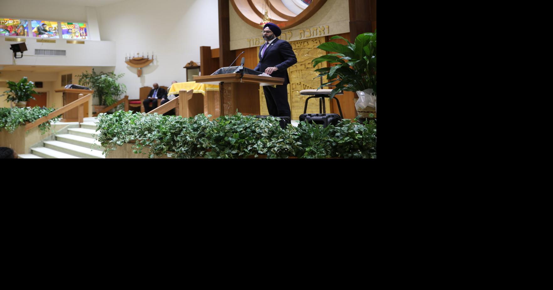 Attorney general discusses hate and bias crimes at Margate synagogue