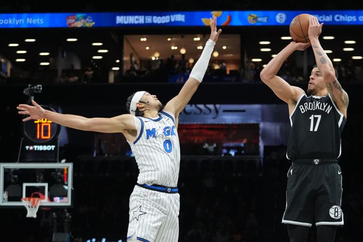 Banchero banks in 3-pointer at OT buzzer to lift Magic past Nets, 104-103