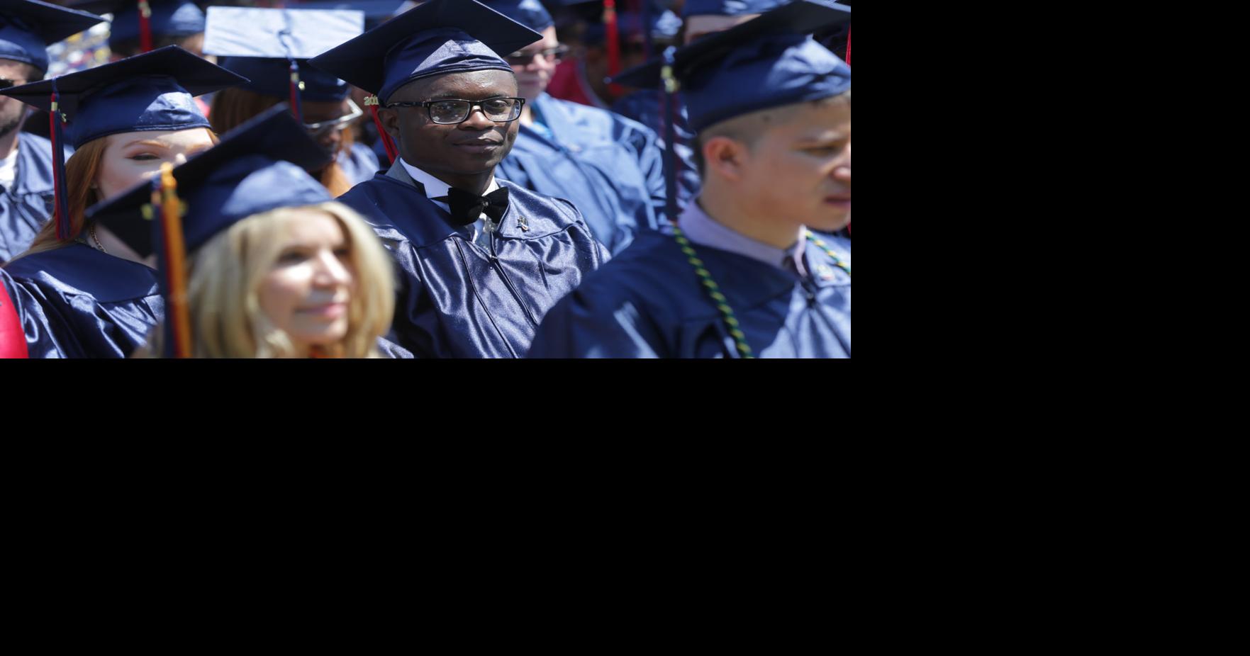 Atlantic Cape graduates take the heat at commencement