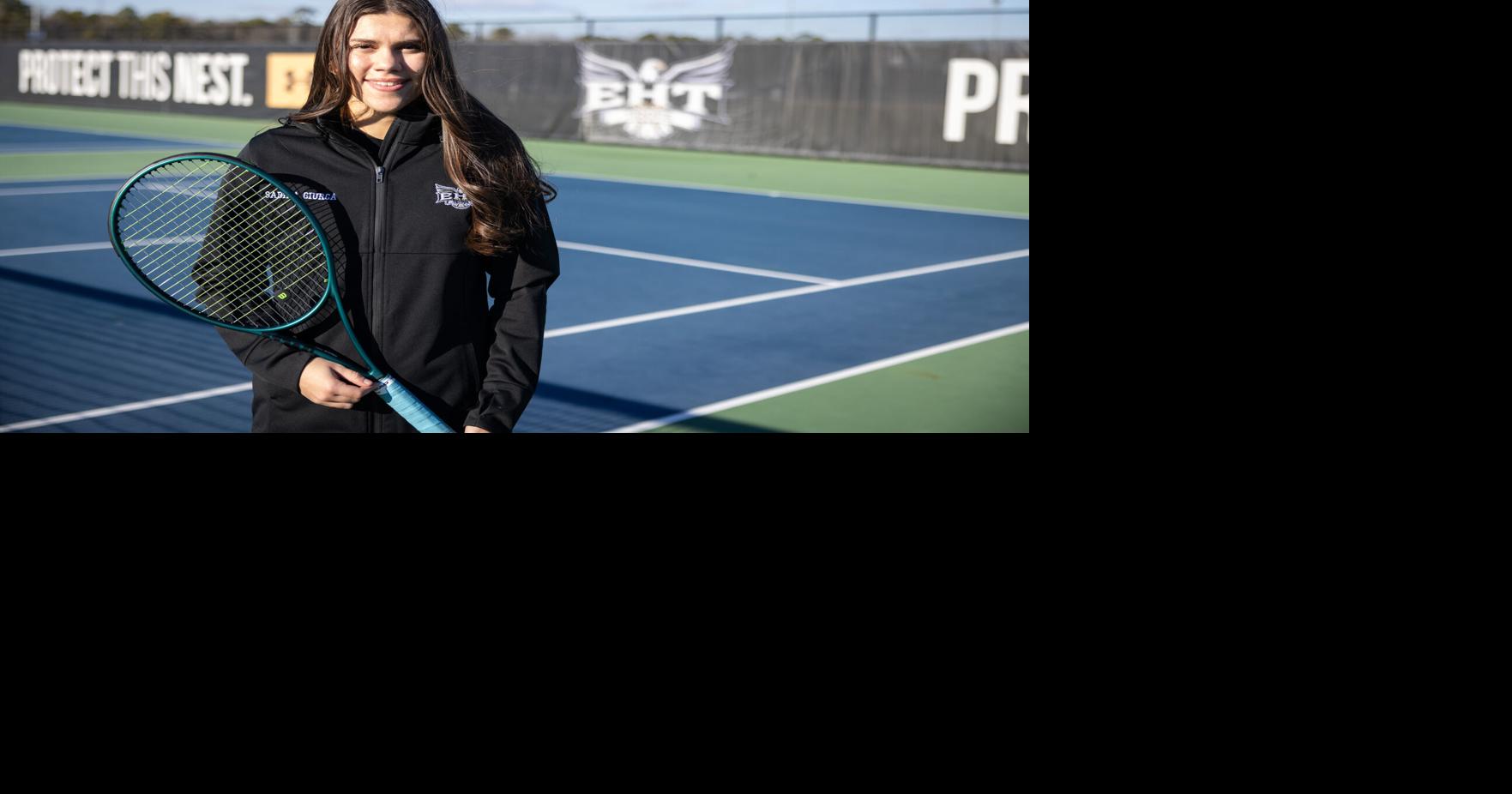 Who is The Press Girls Tennis Player of the Year?