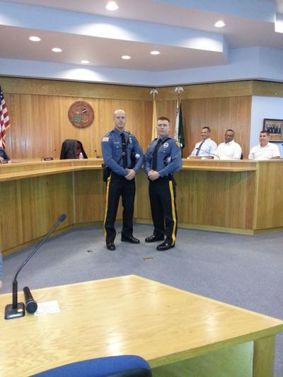 Two Galloway officers sworn in