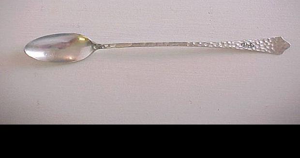 Antiques & Collectibles: Railroad spoon is a souvenir of hassel-free travel