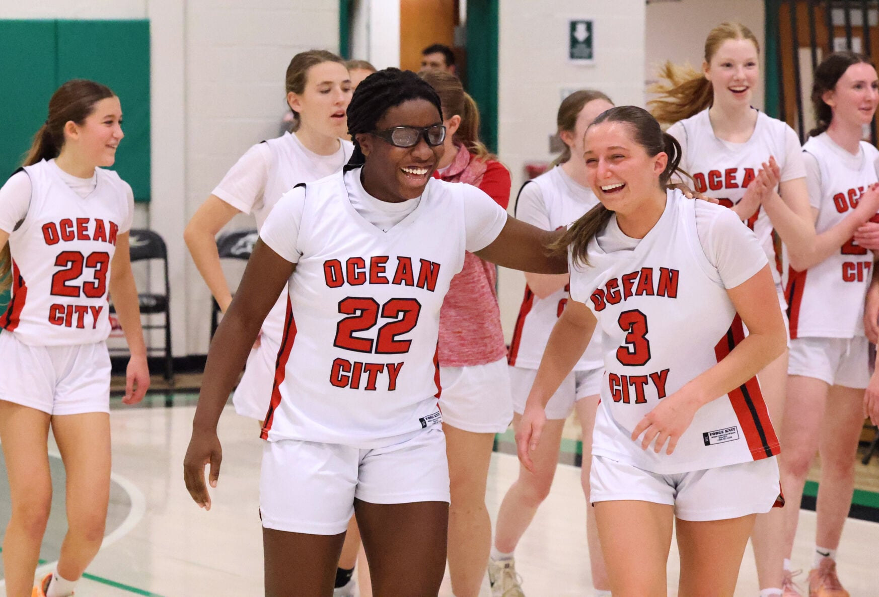 GALLERY: Ocean City girls basketball beats Mainland in playoffs