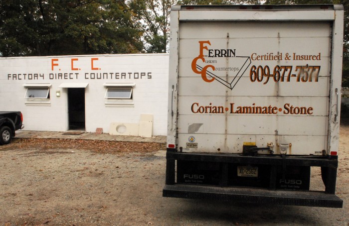 Ferrin Custom Countertops in Egg Harbor Township fabricates its own ...