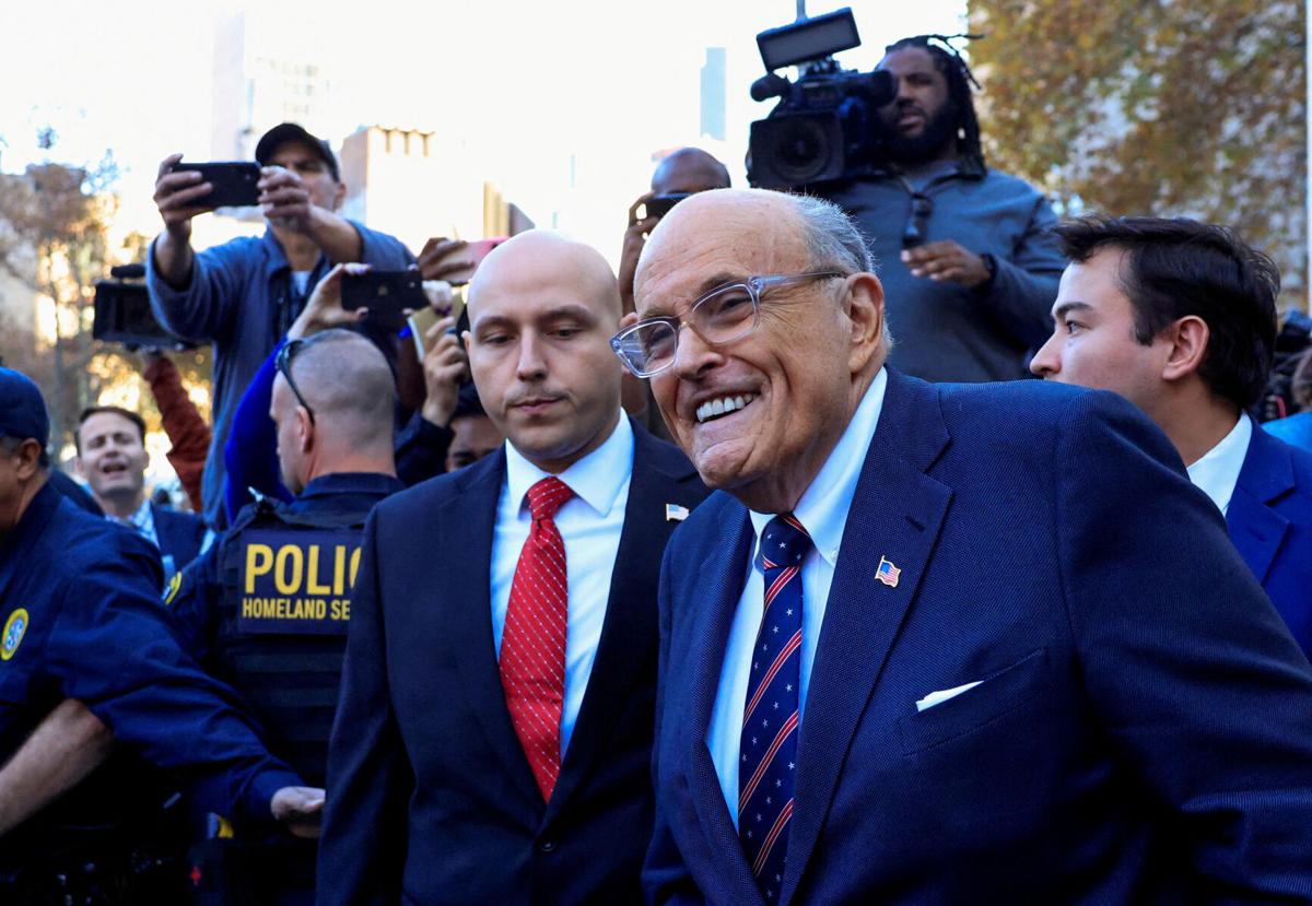 Rudy Giuliani hospitalized in critical condition in Florida