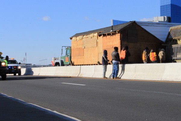 House move goes awry, ties up traffic on Brigantine Bridge