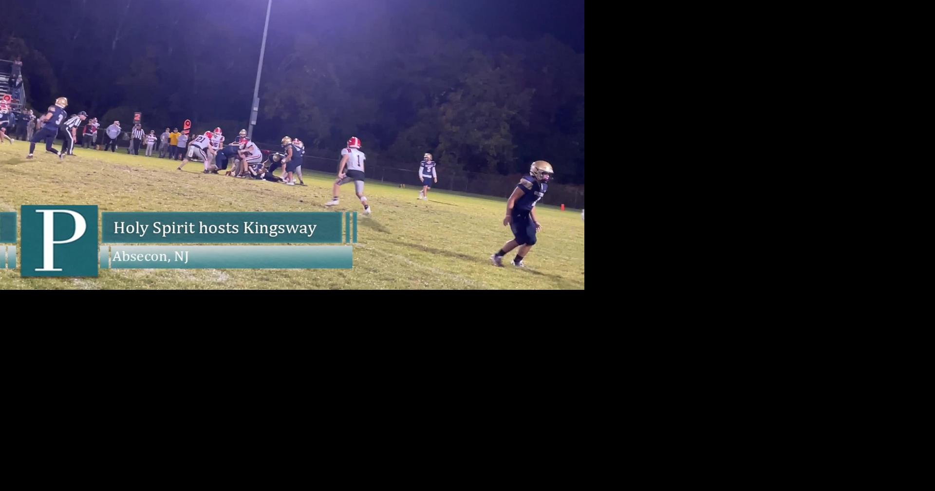 HIGHLIGHTS Kingsway Regional vs. Holy Spirit football