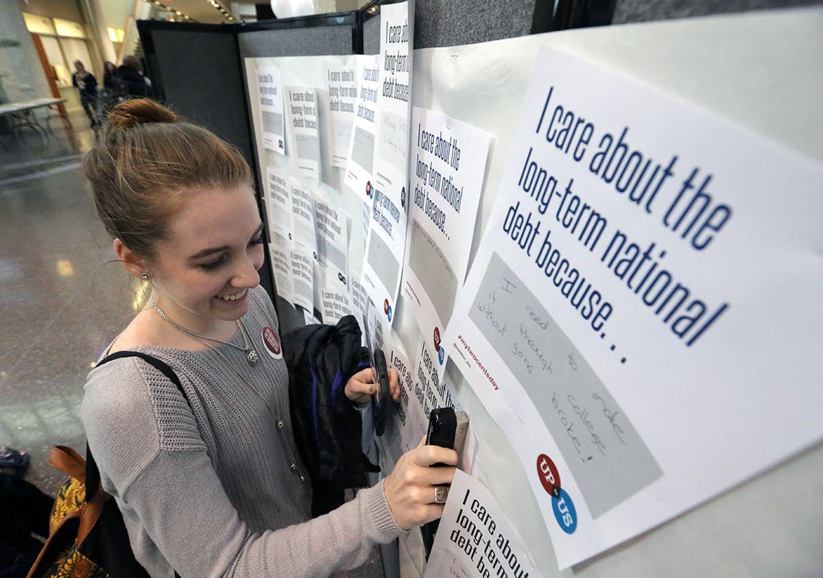 Students add their two cents to debate on national debt | Education ...