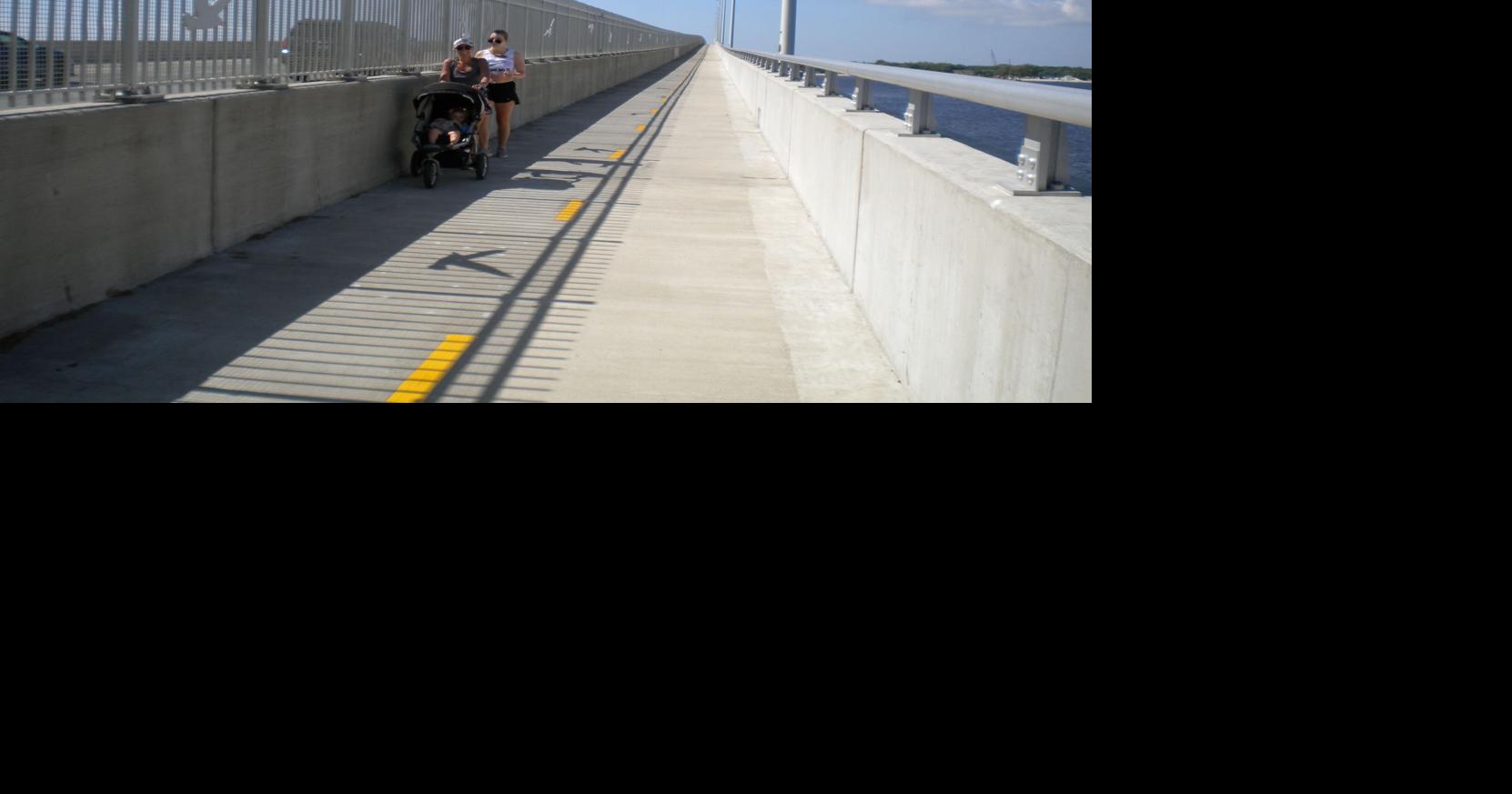 New parkway bridge bike path opened quietly, but safety still concern ...