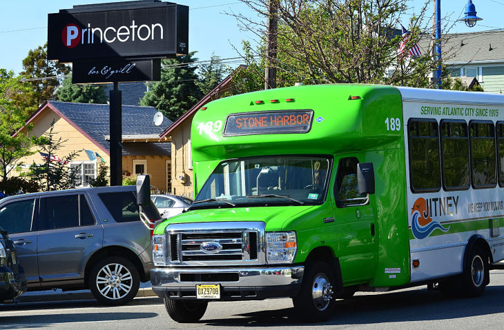 Jitneys begin service in Stone Harbor, Avalon