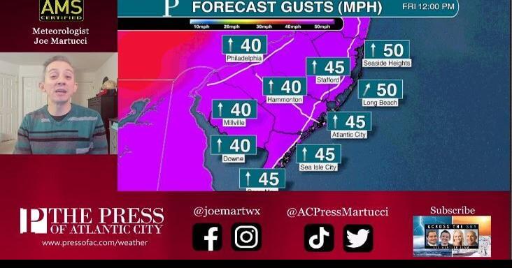 Meteorologist Joe Martucci's Thursday morning storm update