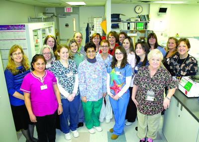 Laboratory re-accredited by College of American Pathologists