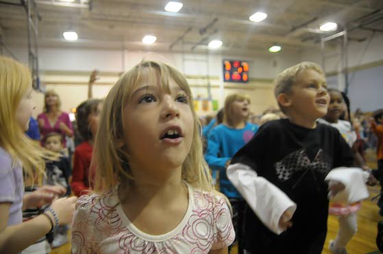 Students at Marsh School hopping to help others