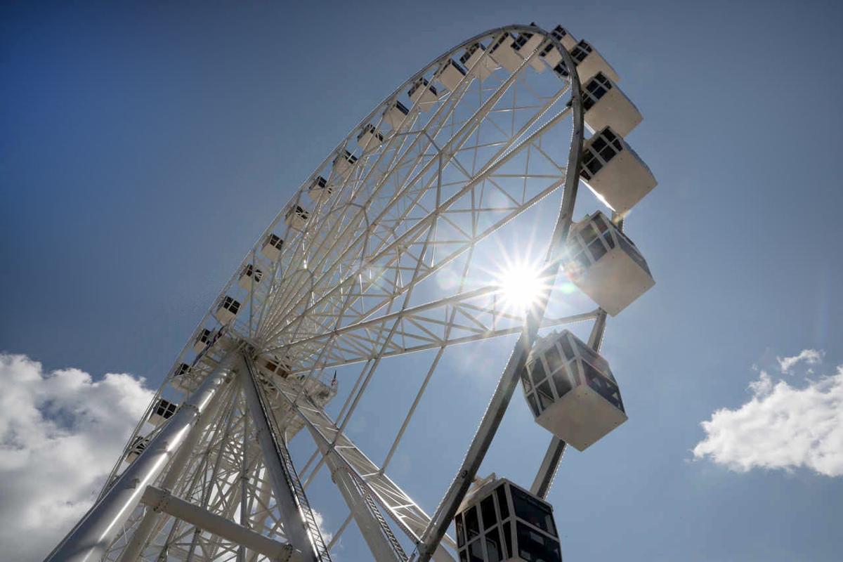 The Steel Pier's Observation Wheel officially opens on the A.C. Boardwalk