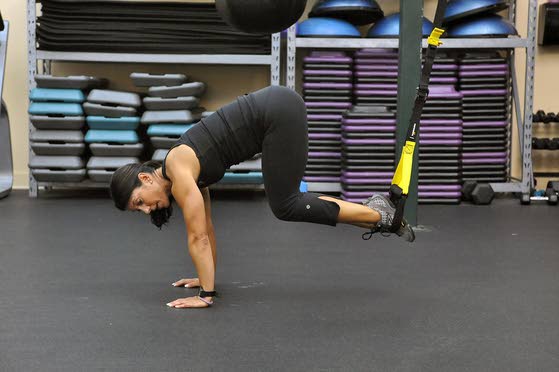 Your Workout: TRX crunch