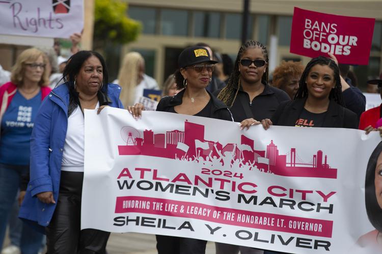 Rain holds off for annual Atlantic City Women's March