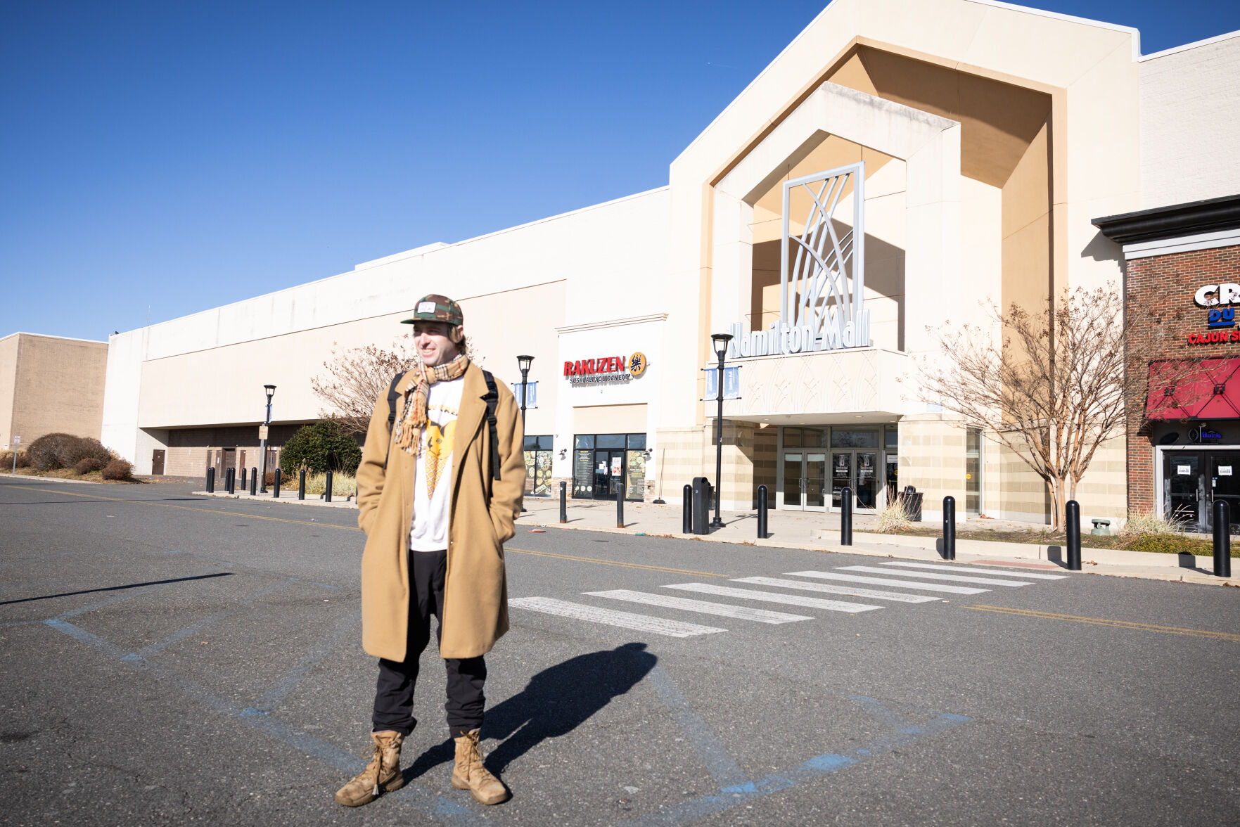 What is the future of the Hamilton Mall in Mays Landing?