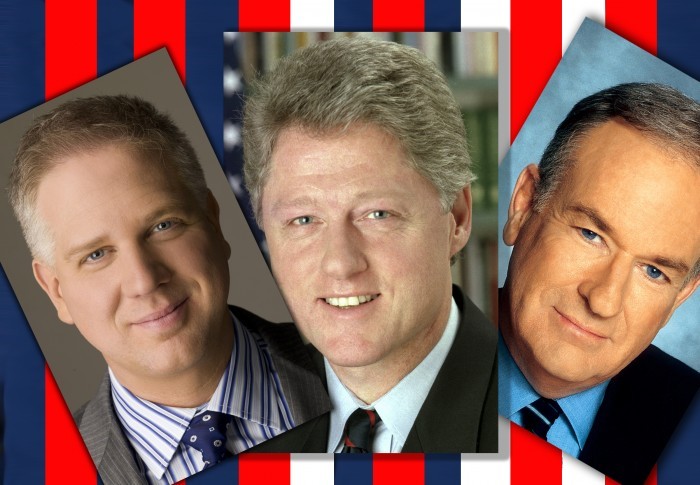 Glenn Beck, Bill Clinton and Bill O'Reilly are slated to appear at ...