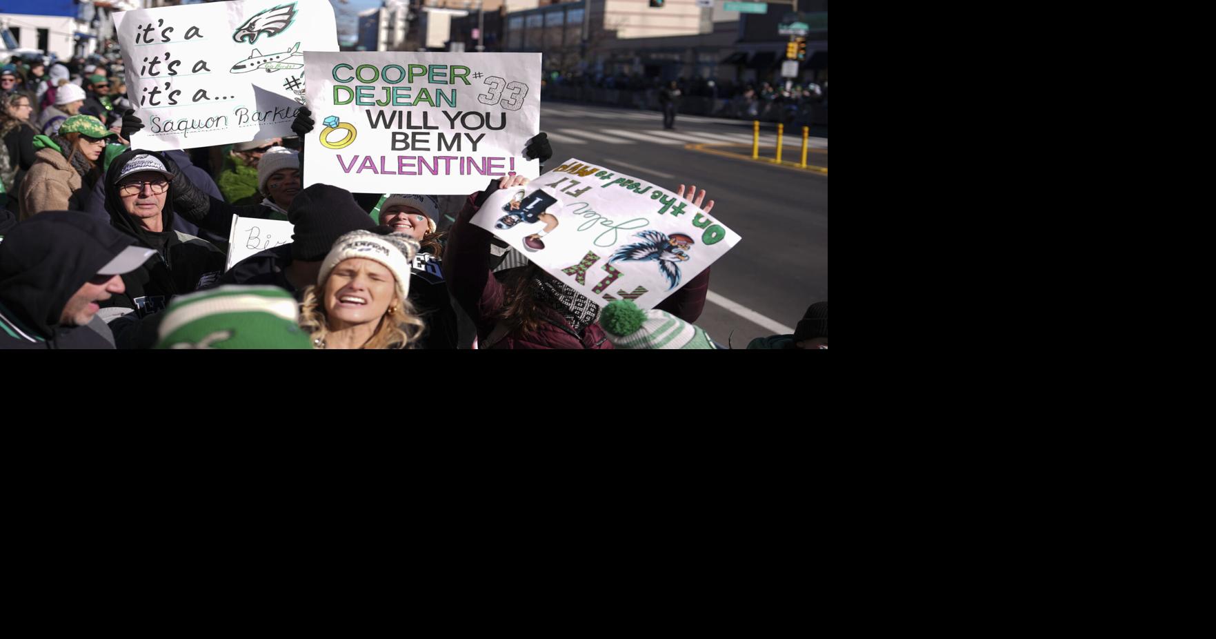 PHOTOS Early images from Philadelphia Eagles victory parade