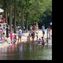Dry summer has water levels at Lake Nummy dropping