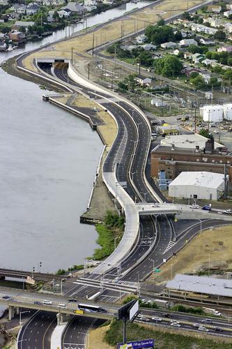 Sinkhole closes ramps on Brigantine Bridge