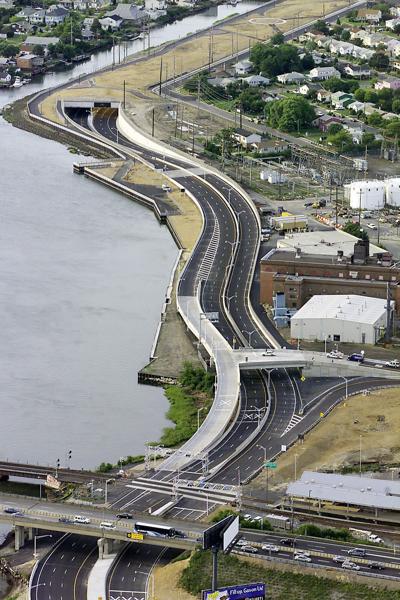 Sinkhole closes ramps on Brigantine Bridge