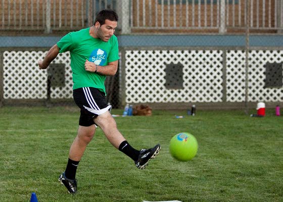 Adults get kick out of playing game usually reserved for kids