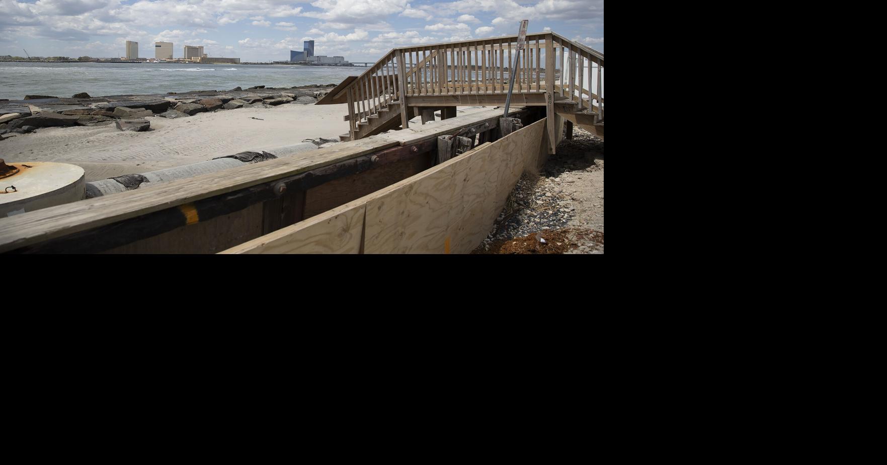 Cove Beach Erosion in Brigantine