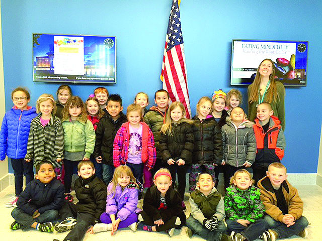 Margaret Mace kindergarten class visits Wildwood Crest Library