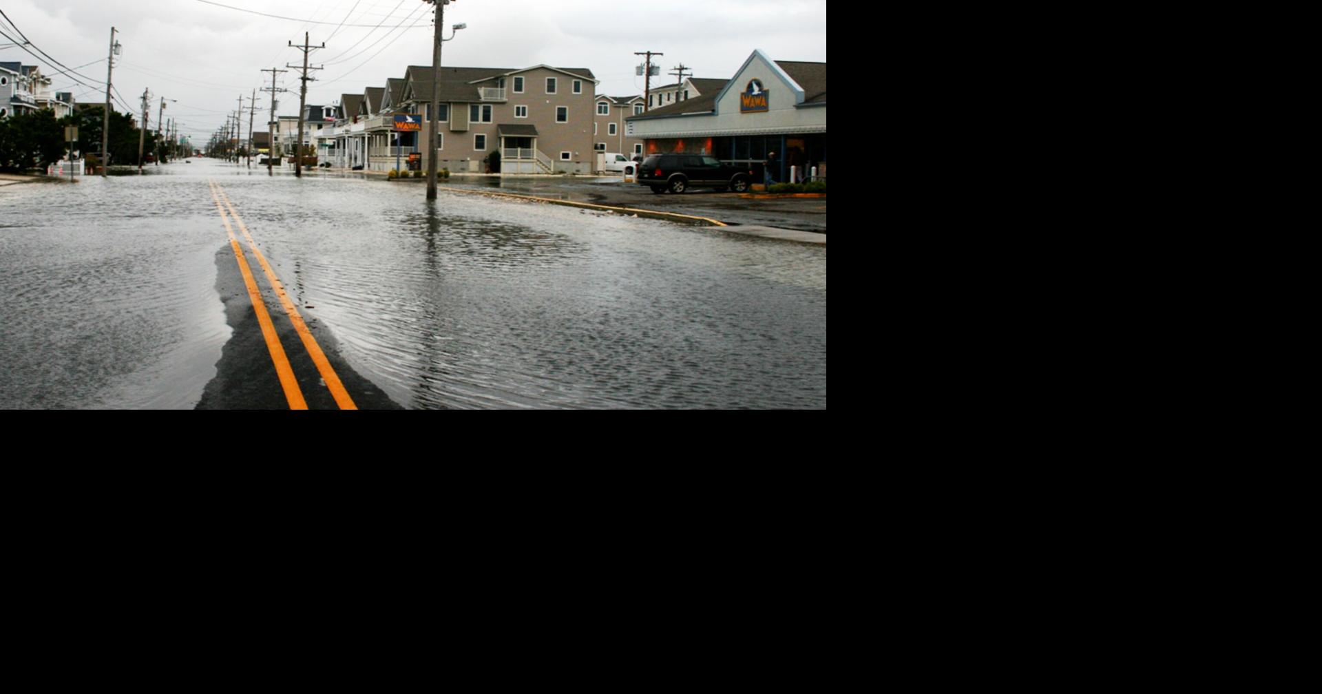 Coastal flooding stages and their meaning