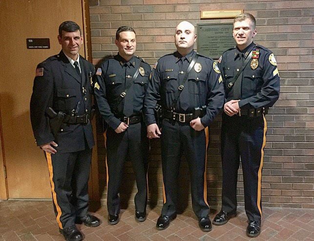 Absecon council promotes 3 to sergeants