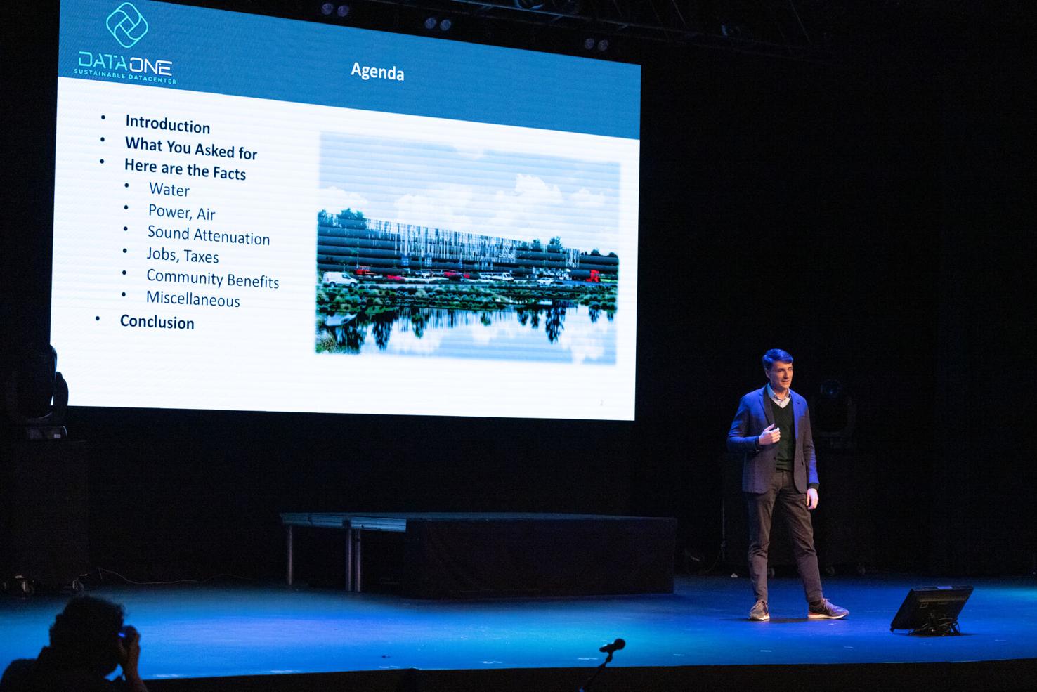 GALLERY: Data center company holds town hall meeting in Vineland