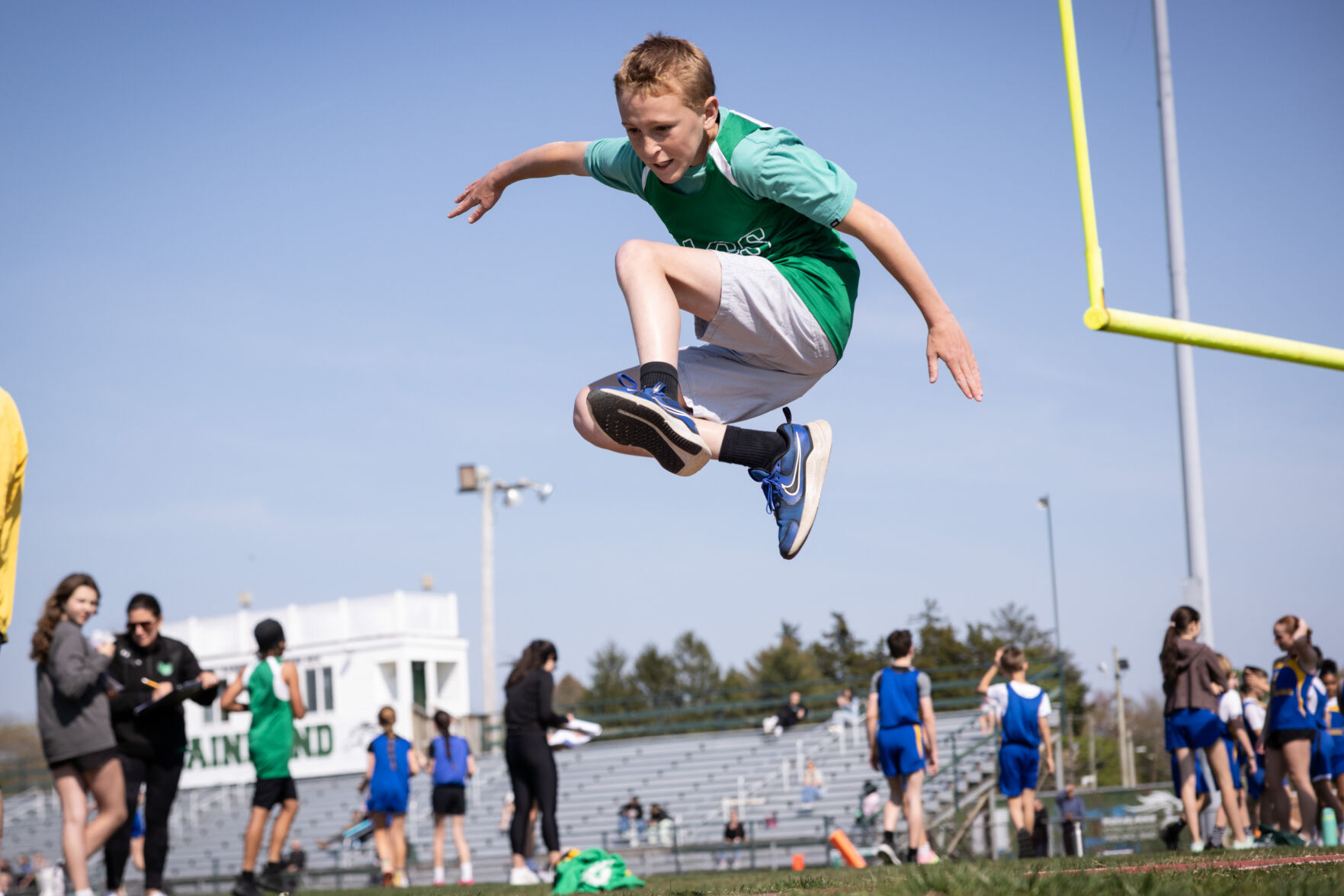 Middle School Track Meet In Linwood