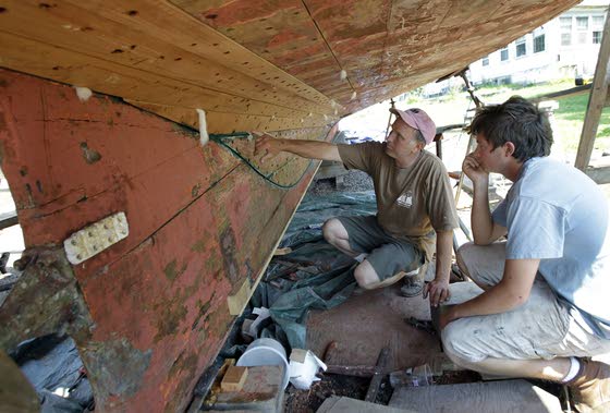 Shipwright building on past to preserve maritime future