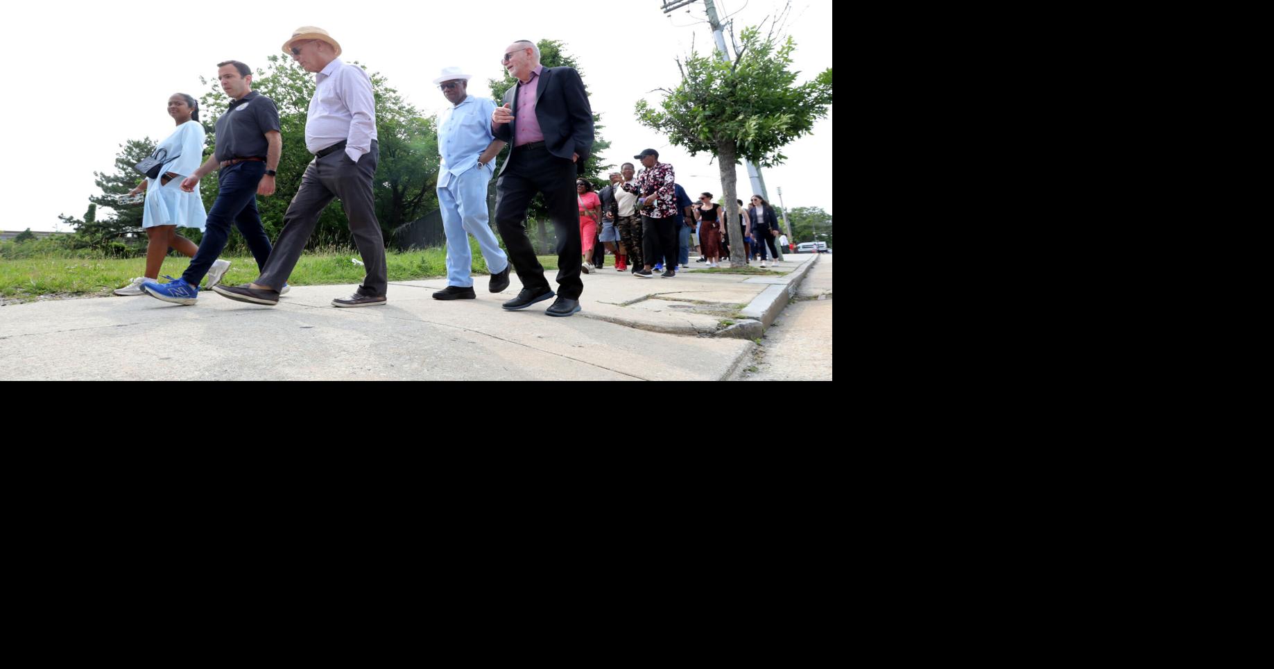 AG Platkin leads local law enforcement in walk through AC