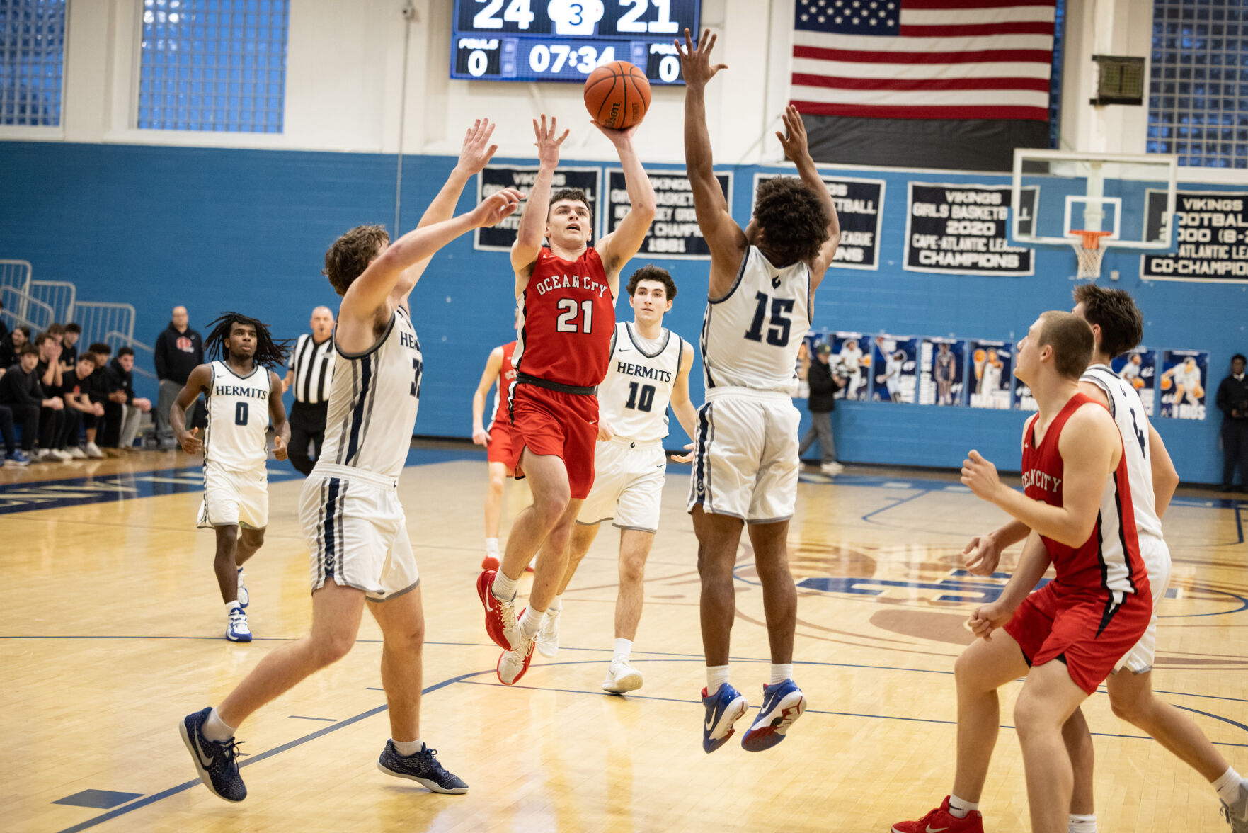 CAL Boys Basketball semifinal - Ocean City Vs. St. Augustine