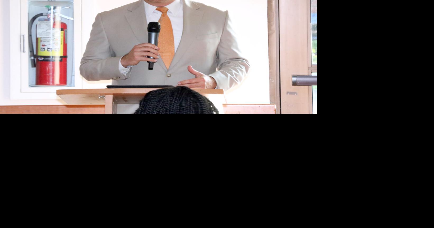 GALLERY: Stanley Holmes Village meeting with Matt Doherty