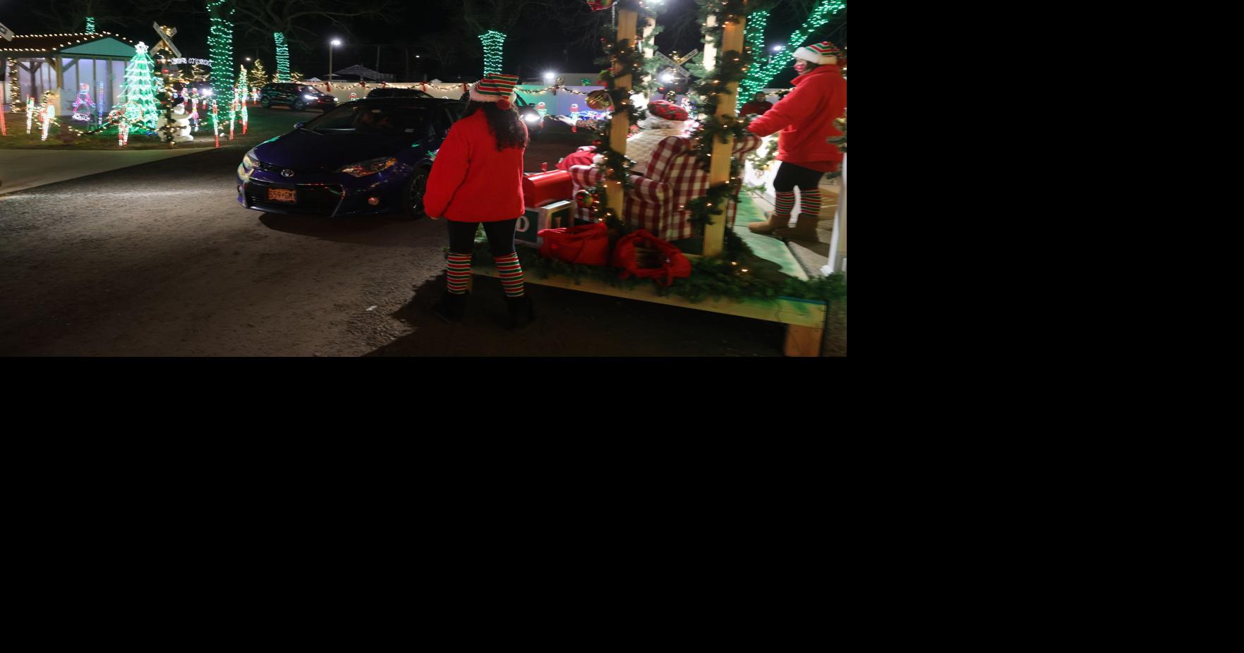 Local businesses, towns offer lighted drive-thrus to brighten up the ...