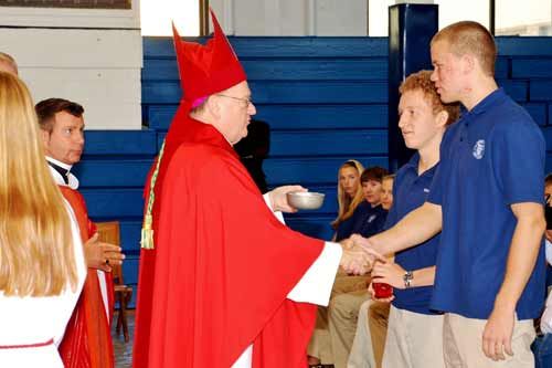 Bishop Sullivan celebrant at WCHS opening liturgy