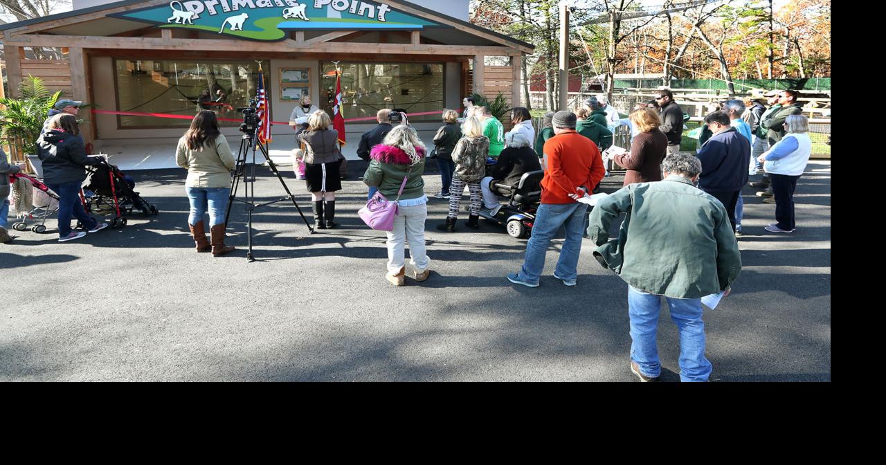 Cape May County Zoo unveils new primate exhibit