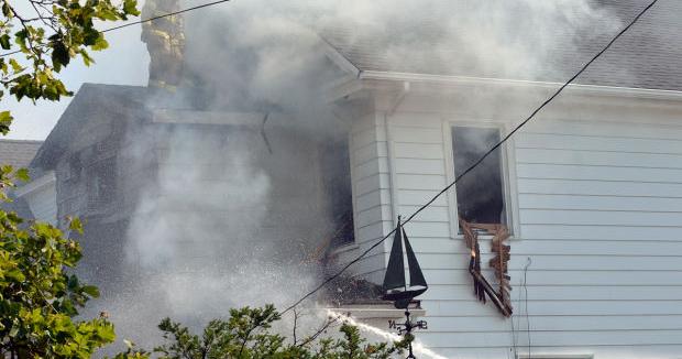 Ventnor fire damages three homes