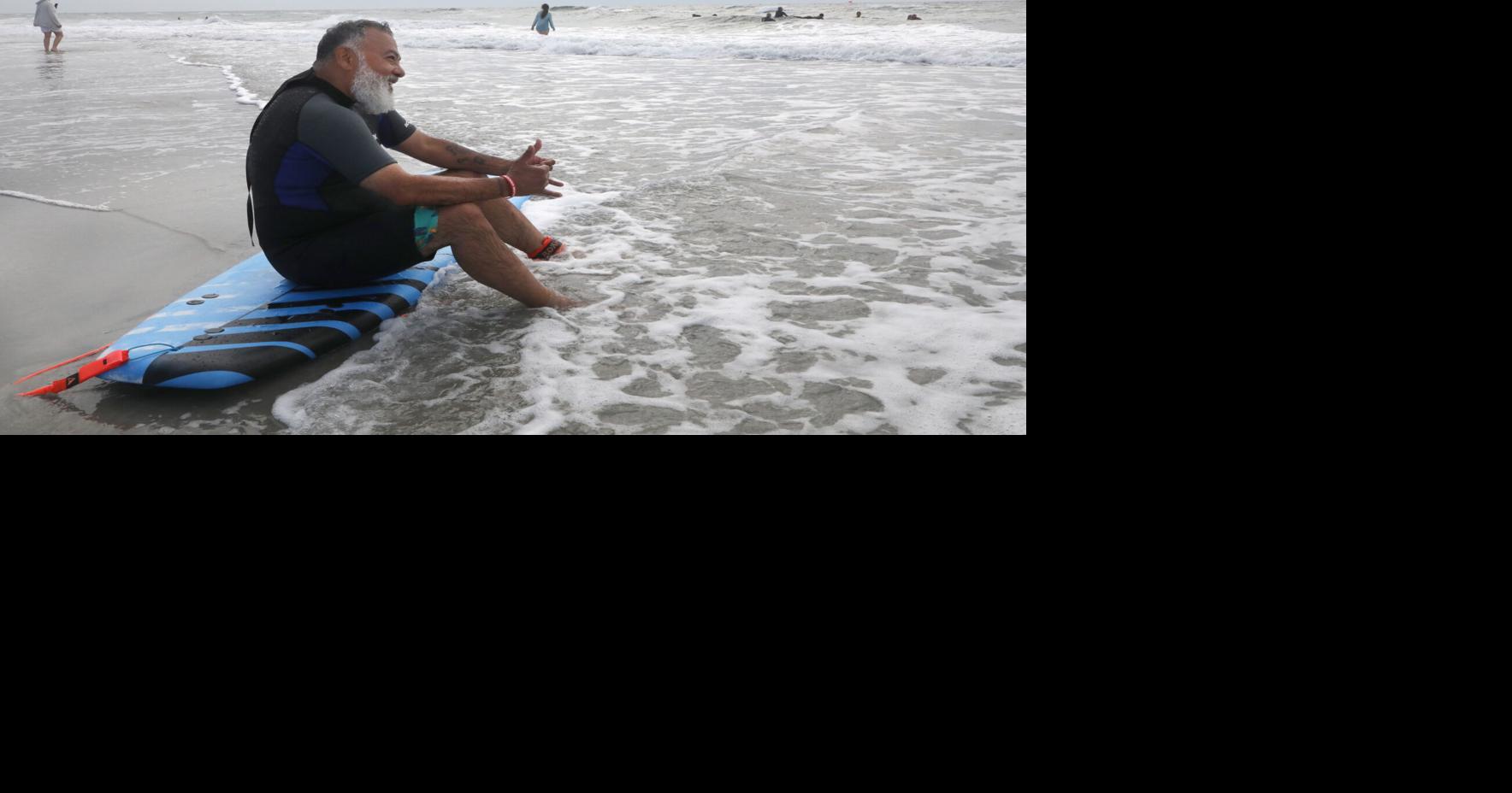 Veterans learn to surf in Brigantine
