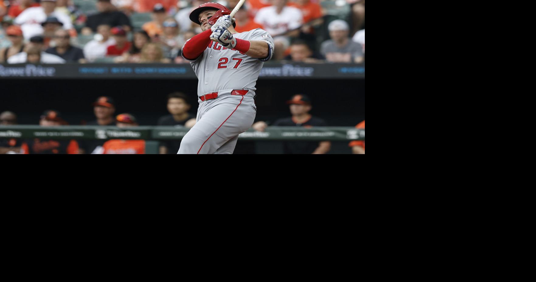 Mike Trout swinging hot bat since return from injury