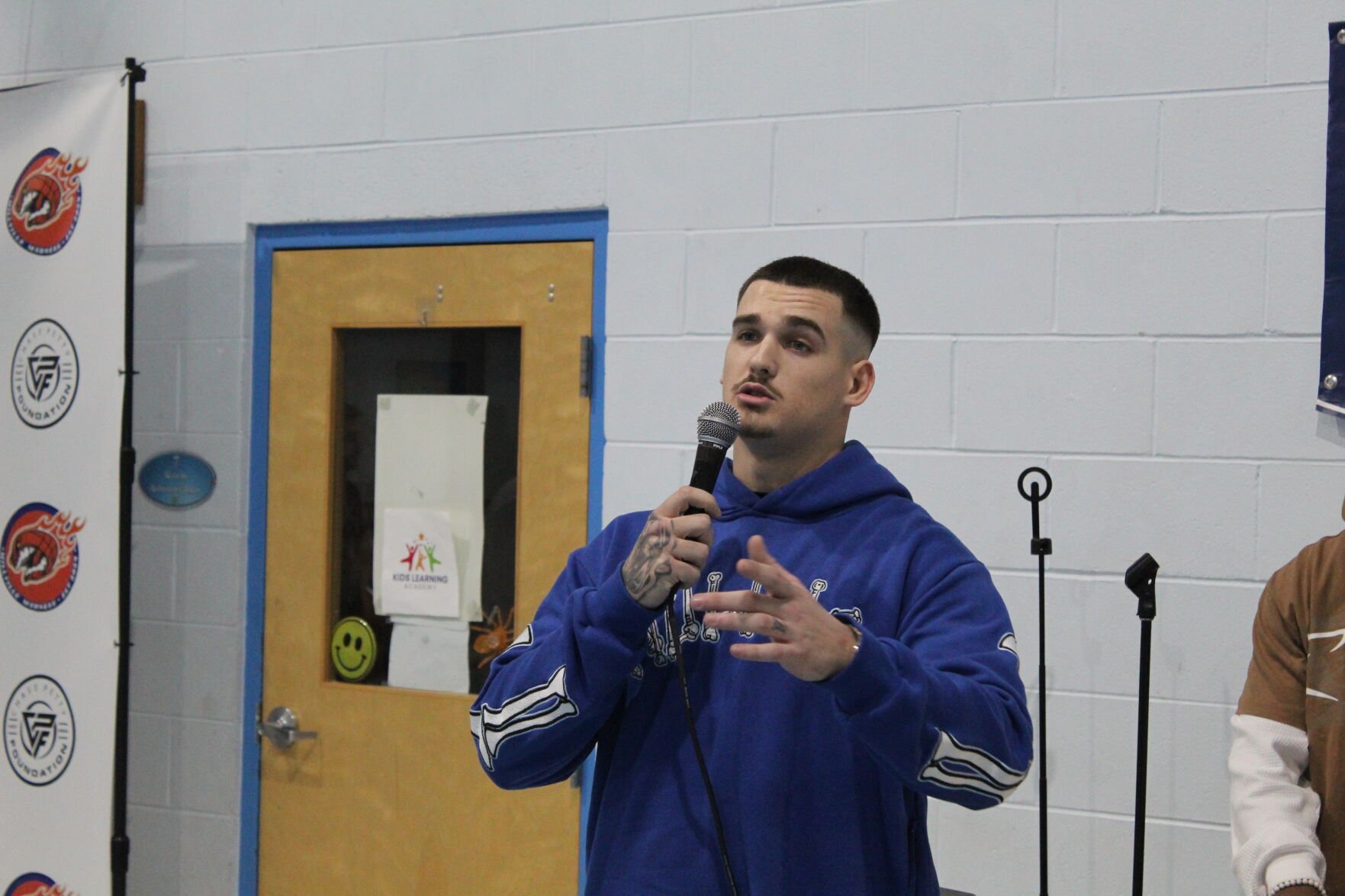 Reds pitcher Chase Petty holds charity basketball tournament
