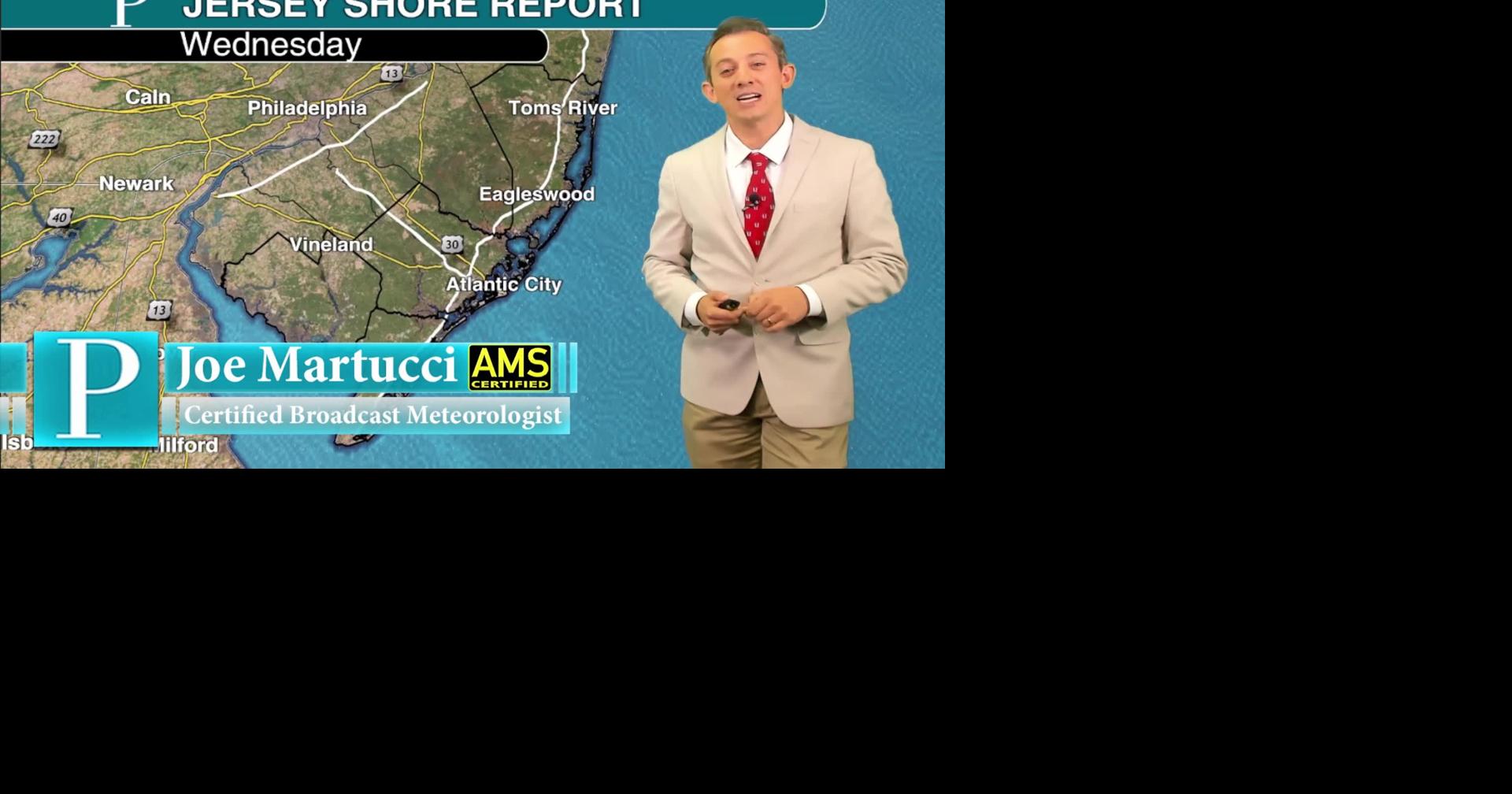 Jersey Shore weather forecast for Wednesday, July 12