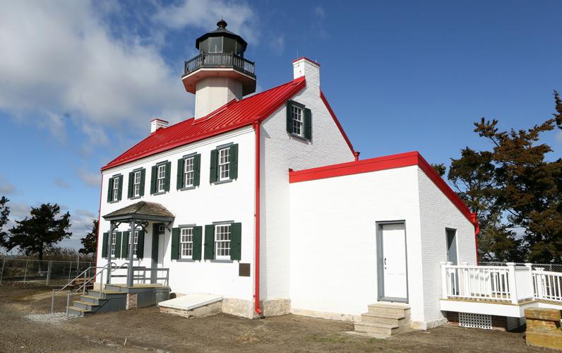 East Point Lighthouse restoration nearly complete