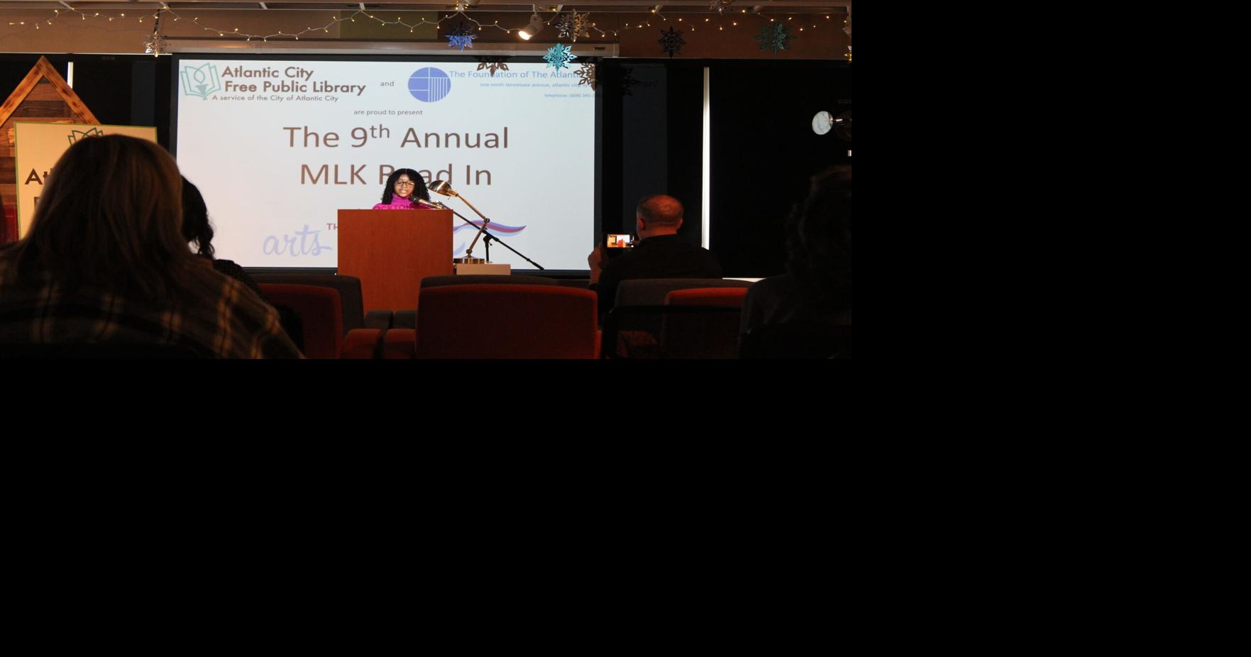 Atlantic City library presents MLK read-in at Arts Garage