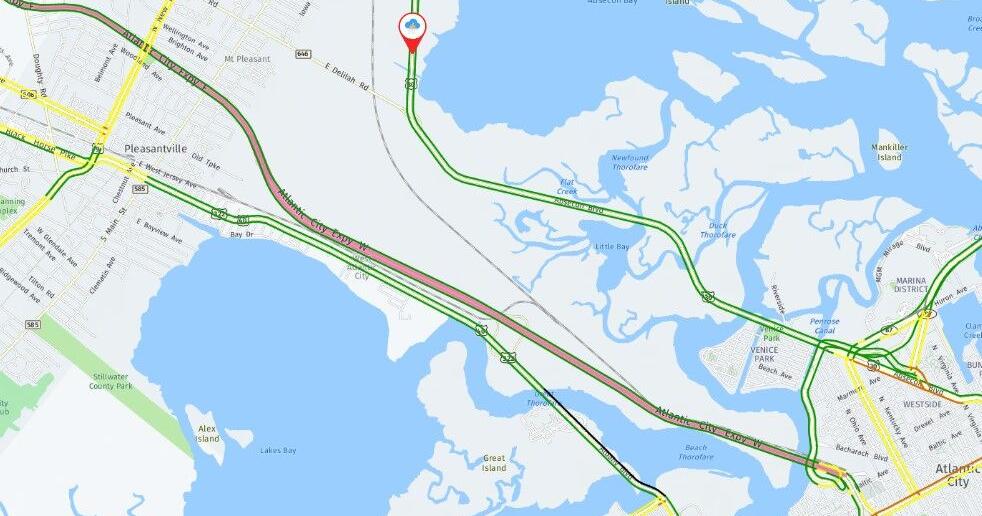 UPDATE: Access onto Absecon Island reopening as tides recede Monday ...