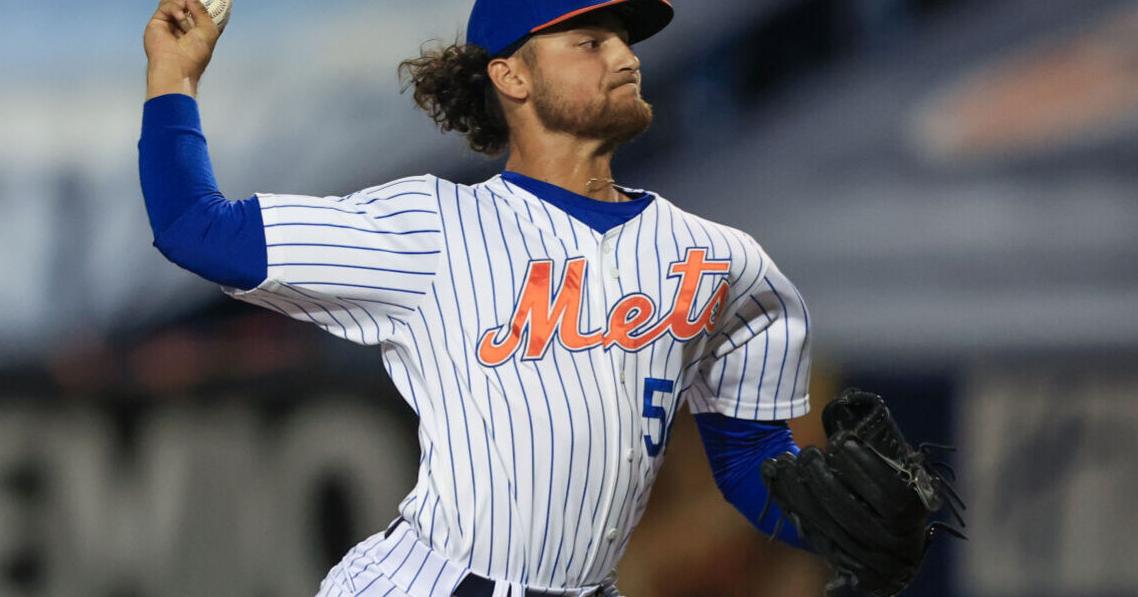 Vineland's Joe Joe Rodriguez pitching for Brooklyn Cyclones