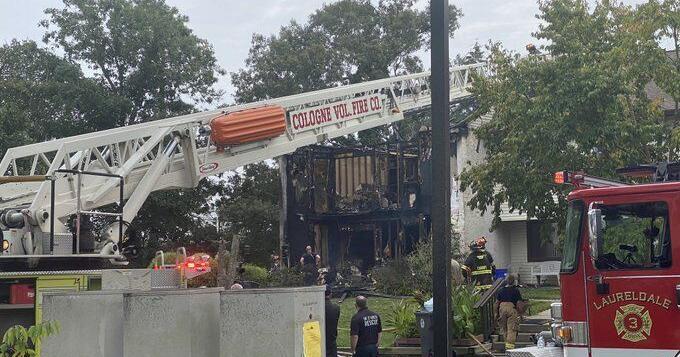 Hamilton Township fire partially collapses condo